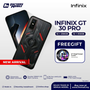 Infinix GT30 Pro Kini Rasmi di Malaysia - Factorymobile.com.my